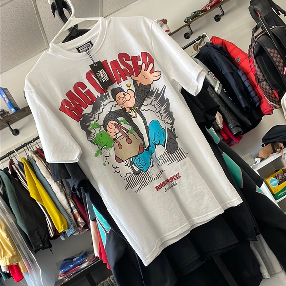 Reason | Shirts | Mens Rare Reason X Popeye Bag Chaser Tee Shirt Nwt ...